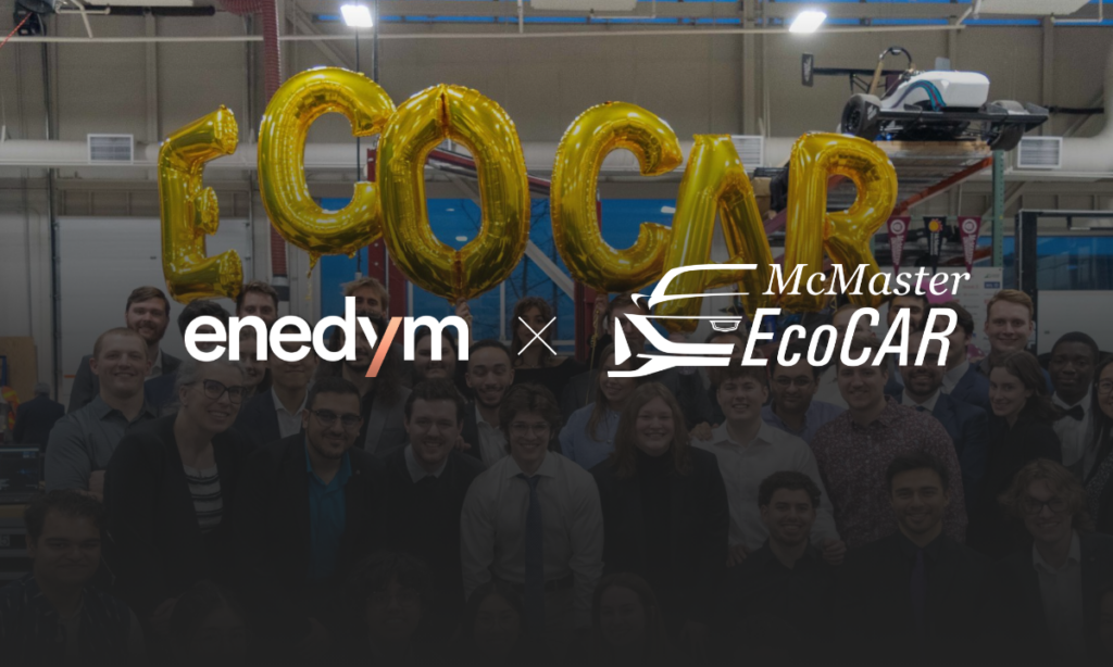 Enedym honored at McMaster Engineering EcoCAR EV Challenge annual sponsorship appreciation night ...